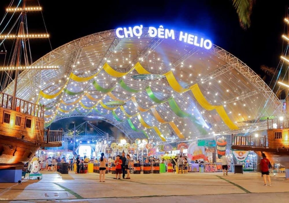 REVIEW Chợ đêm Helio Đà Nẵng | Thiên đường mua sắm sầm uất bậc nhất